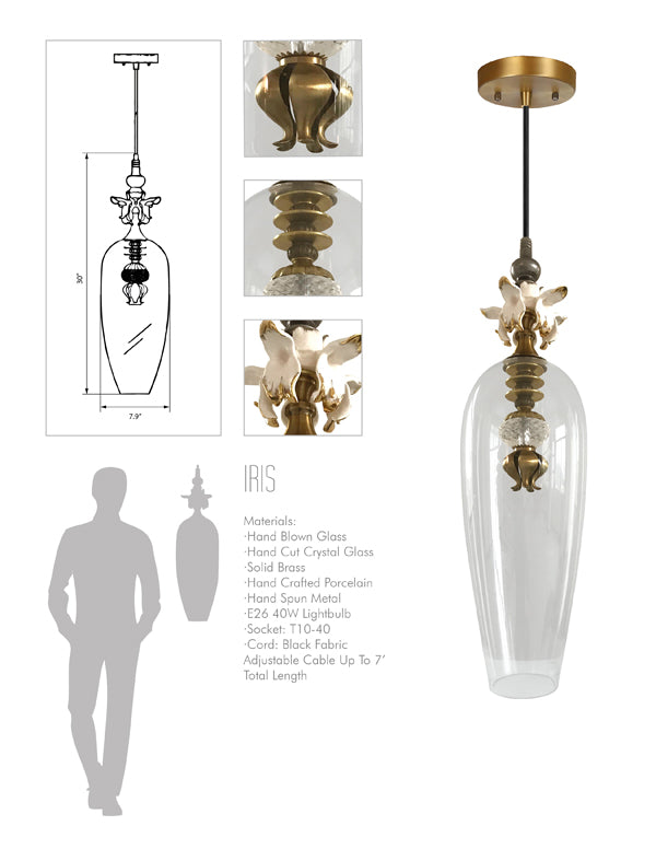 Iris Pendant – Vanderpump Alain